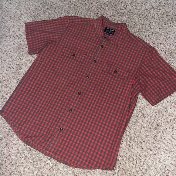 Filson | Shirts | Filson Sutter Sport Short Sleeve Shirt Large 2049629 ...